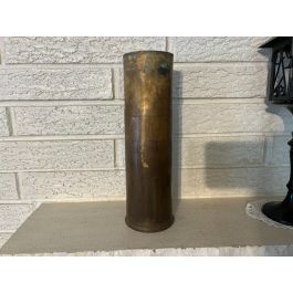 ***SOrry Sold *** WW-II ERA MILITARY 75 MM SHELL CASING MARKED LOT B.B ...